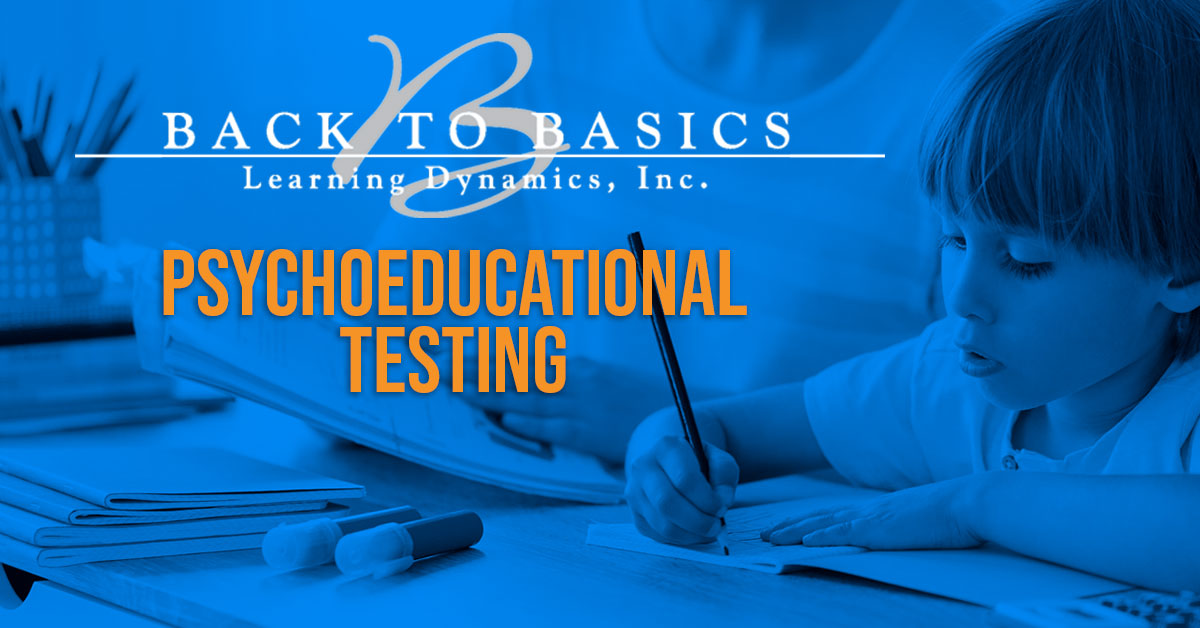 Psychoeducational Testing | Back to Basics Learning Wilmington